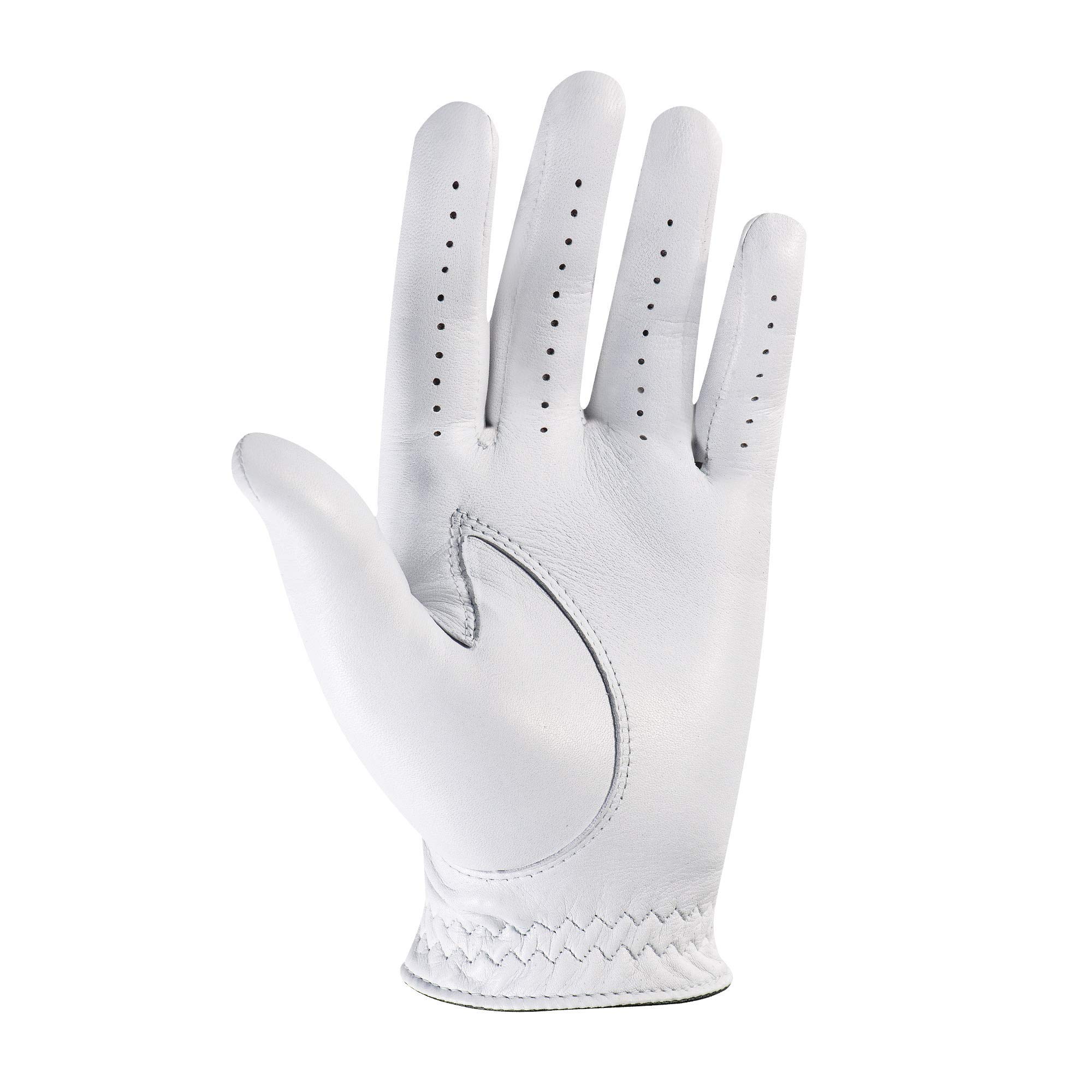 FootJoy Men's StaSof Golf Glove White Cadet X-Large, Worn on Left Hand