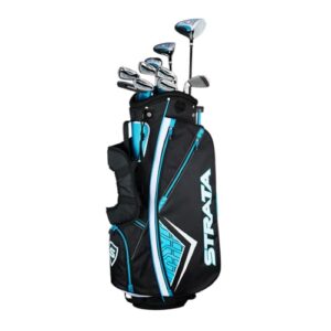 callaway women's strata plus complete golf set (14-piece, right hand, teal)