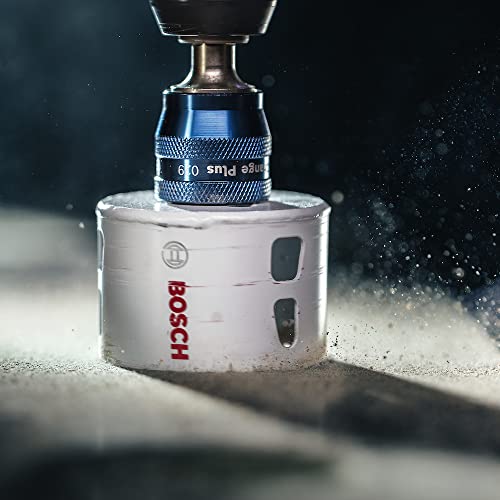 Bosch Professional 1x Power Change Plus Adapter (Socket 3/8“ hexagonal shank, Ø 8.7 mm, Accessory Hole Saw)