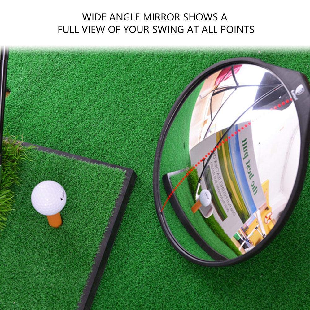 Mirror, 360-degrees Mirror for Full Swing and Putting Training Equipment