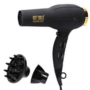 hot tools pro signature 1875w turbo ionic hair dryer