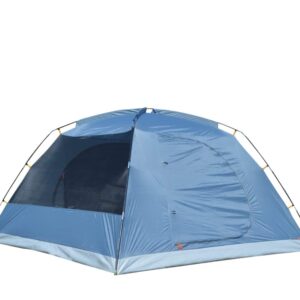 NTK Omaha GT 5-4 Person Tent for Camping | 9x9 ft Camping Tent with Waterproof Dome, Breathable Mesh & 2 Doors | Instant Tent for 5 Person | 2500 mm Warm & Cold Weather Outdoor Tent