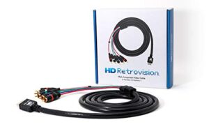 hd retrovision playstation 2/3 (ps2/ps3) premium ypbpr component video cable