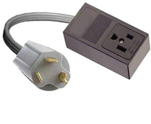 10-30p male 3-pin dryer plug to 6-50r welder female socket receptacle outlet electric power cord cable miller lincoln hobart adapter/converter nema fx370