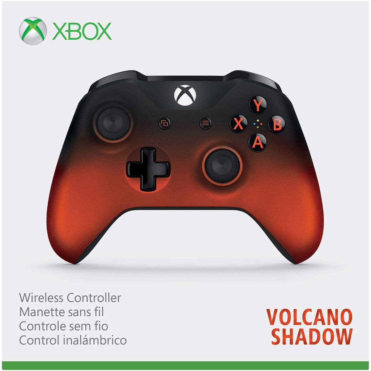 Microsoft Wireless Controller - Volcano Shadow Special Edition - Xbox One (Discontinued) (Renewed)