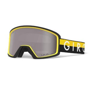 giro blok snow goggles black/yellow throwback - vivid onyx