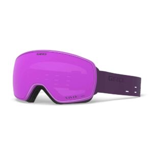 giro eave womens snow goggles silicone dusty purple - vivid pink/vivid infrared