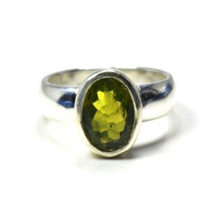 gemsonclick natural peridot sterling silver ring 2 ct chakra healing gemstone size 5,6,7,8,9,10,11,12,13