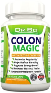 colon cleanse detox formula - natural bowel cleanser pills for intestinal bloating & fast digestive cleansing - daily constipation relief supplement gut, belly, stomach - women men herbal weight flush