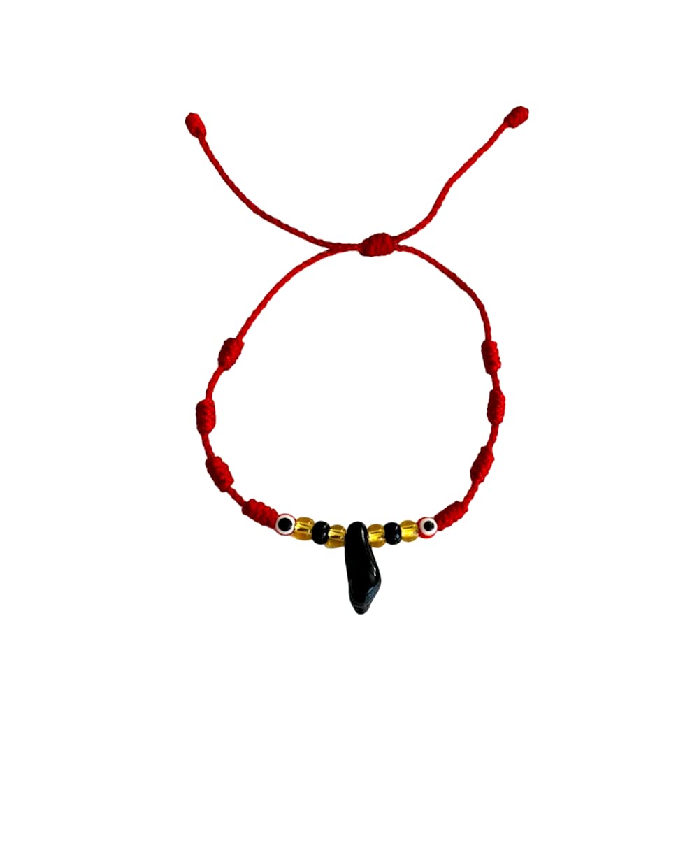 LUXURYGOLD888 AZABACHE RED EVIL EYE BRACELET FOR PROTECTION - B129