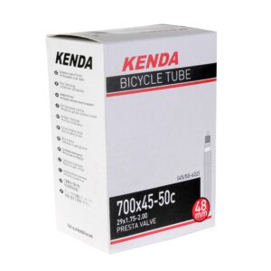 kenda, presta, tube, presta, length: 48mm, 700c, 45-50c