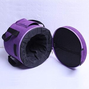 ENERGYSOUND Purple Colored Canvas Carrier for Holding Crystal Singing Bowl 10"