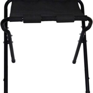 Onefeng Sports 150LBS Foldable Kayak Stand Kayak Storage Rack Ground Storage Stand Rack Perfect for Getting Your Boat of Ground for Easy Storage - Designed with Black Cloth Like Chairs