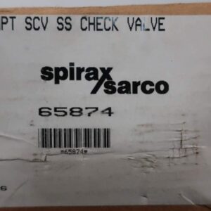 SPIRAX SARCO 65874 SCV Stainless Check Valve 2IN NPT D634523