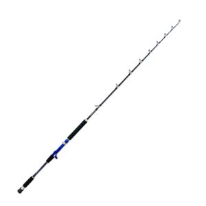 eatmytackle pro jigging rod | saltwater fishing rod (30-50lb. fast action, 2pc)