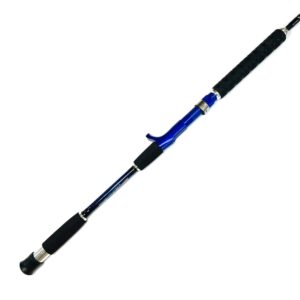 EatMyTackle Pro Jigging Rod | Saltwater Fishing Rod (30-50lb. Fast Action, 2pc)