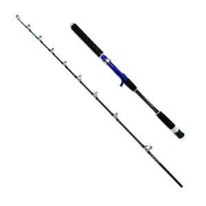 EatMyTackle Pro Jigging Rod | Saltwater Fishing Rod (30-50lb. Fast Action, 2pc)