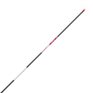 bloodsport justice bare shaft precise durable carbon hunting arrow for compound bow - 31" length, 204" small-diameter, 001" straightness, 12 pack, 400 spine