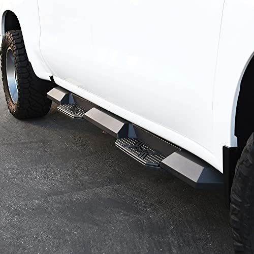 Westin 56-24135 Black HDX Xtreme Nerf Step Bars Fits 2019-2021 Silverado Sierra 1500 Crew Cab 2020-2021 Silverado Sierra 2500 3500 Crew Cab 1 Pair