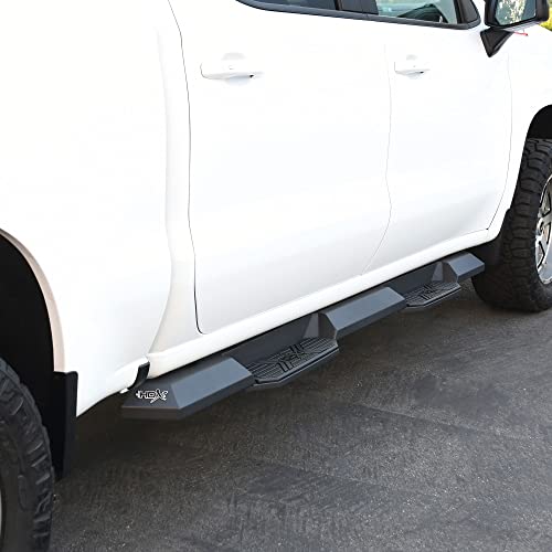 Westin 56-24135 Black HDX Xtreme Nerf Step Bars Fits 2019-2021 Silverado Sierra 1500 Crew Cab 2020-2021 Silverado Sierra 2500 3500 Crew Cab 1 Pair