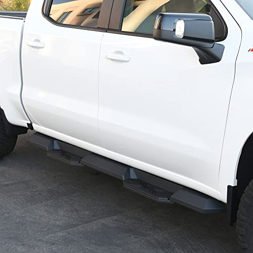 Westin 56-24135 Black HDX Xtreme Nerf Step Bars Fits 2019-2021 Silverado Sierra 1500 Crew Cab 2020-2021 Silverado Sierra 2500 3500 Crew Cab 1 Pair