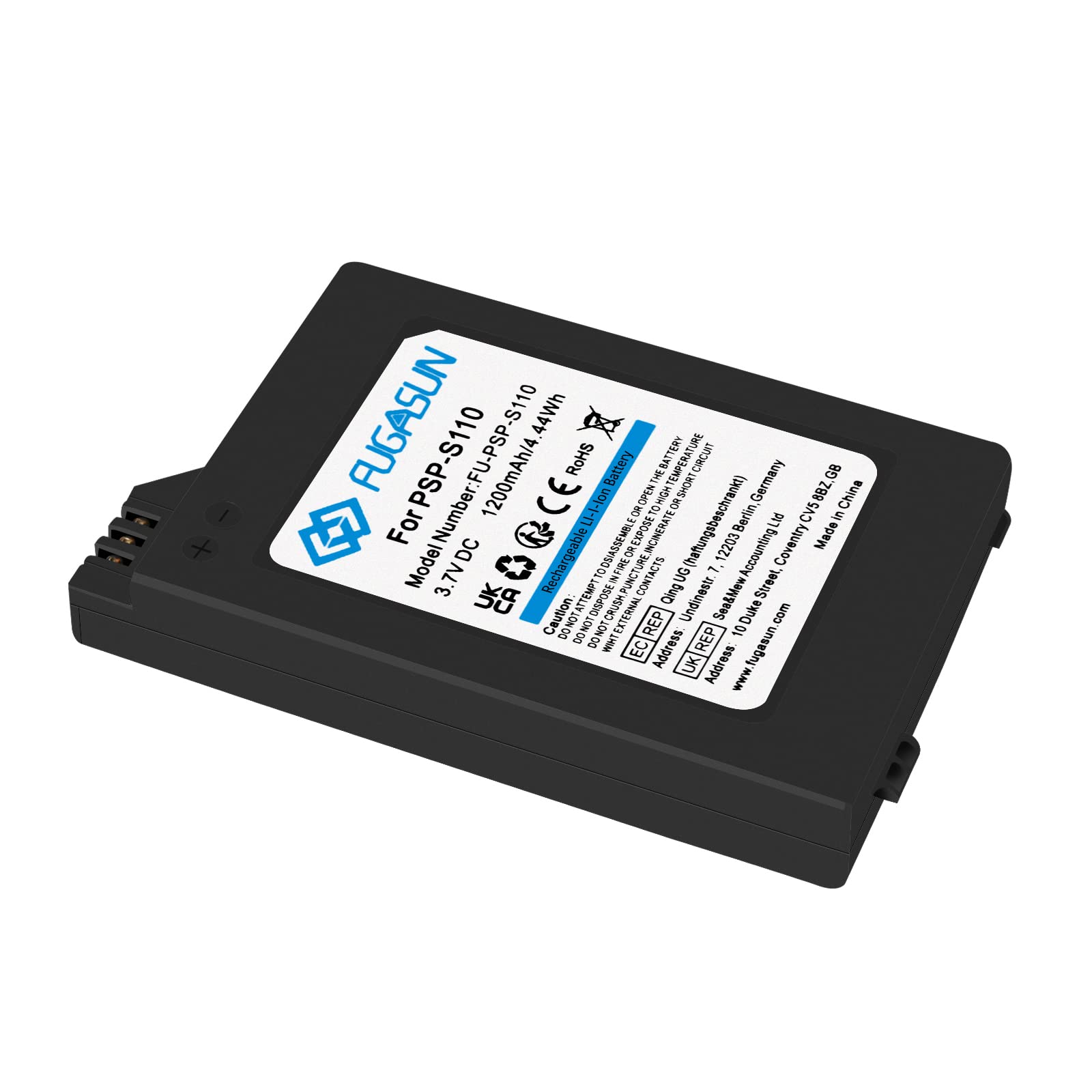 1 pcs 1200 mAH PSP-S110 Battery PSP S110 Battery for Sony Playstation PSP2000 PSP2001 PSP2003 PSP2004 PSP3000 PSP3001 PSP3003 PSP3004 (1 pcs/Lot)