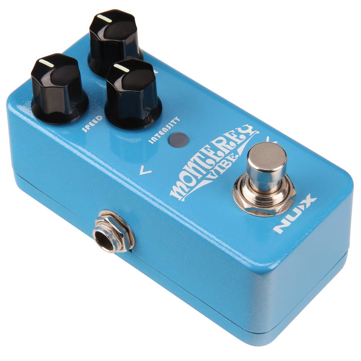 NUX Monterey Vibe Guitar Effects Pedal with an optional Tremolo Effect Firmware Upgradable True Bypass