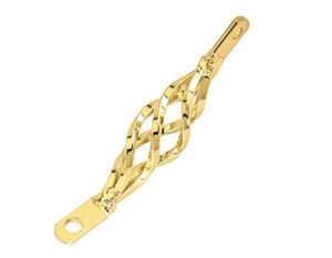 lowrider gold cage twisted light bracket for bikes, bicycles, trikes, beach cruiser.