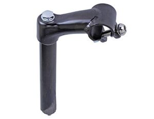 lowrider black bike stem 21.1mm kp-2. bike part for cruiser, bmx, trike, bicycle parts