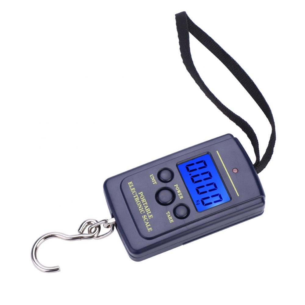 Fishing Scale, Portable Electronic Balance Digital Hook Hanging LCD Display Portable Scale