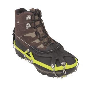 yukon charlie's slip nots traction - spin, large/x-large, ice shoe spikes for hiking boots