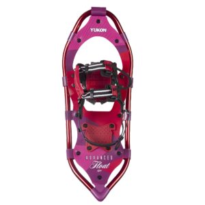 yukon charlie's advanced float women's snowshoe, 8-inch x 21-inch