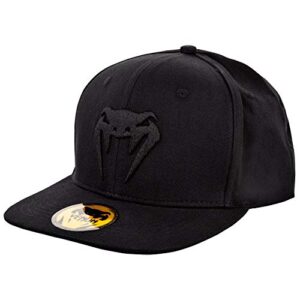 venum classic snapback hat - black/black, one size