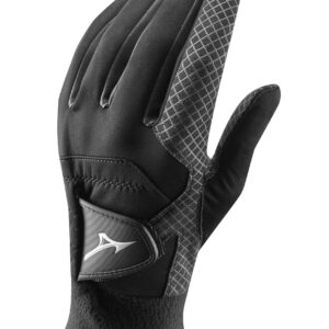 Mizuno Female ThermaGrip Women's ThermaGrip Glove Gloves-Pair, Black, Medium