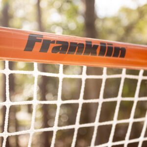 Franklin Sports Official Size Lacrosse Goal - Portable Steel Backyard Lacrosse Net for Kids + Adults - Lacrosse Training Equipment - 72" x 72"