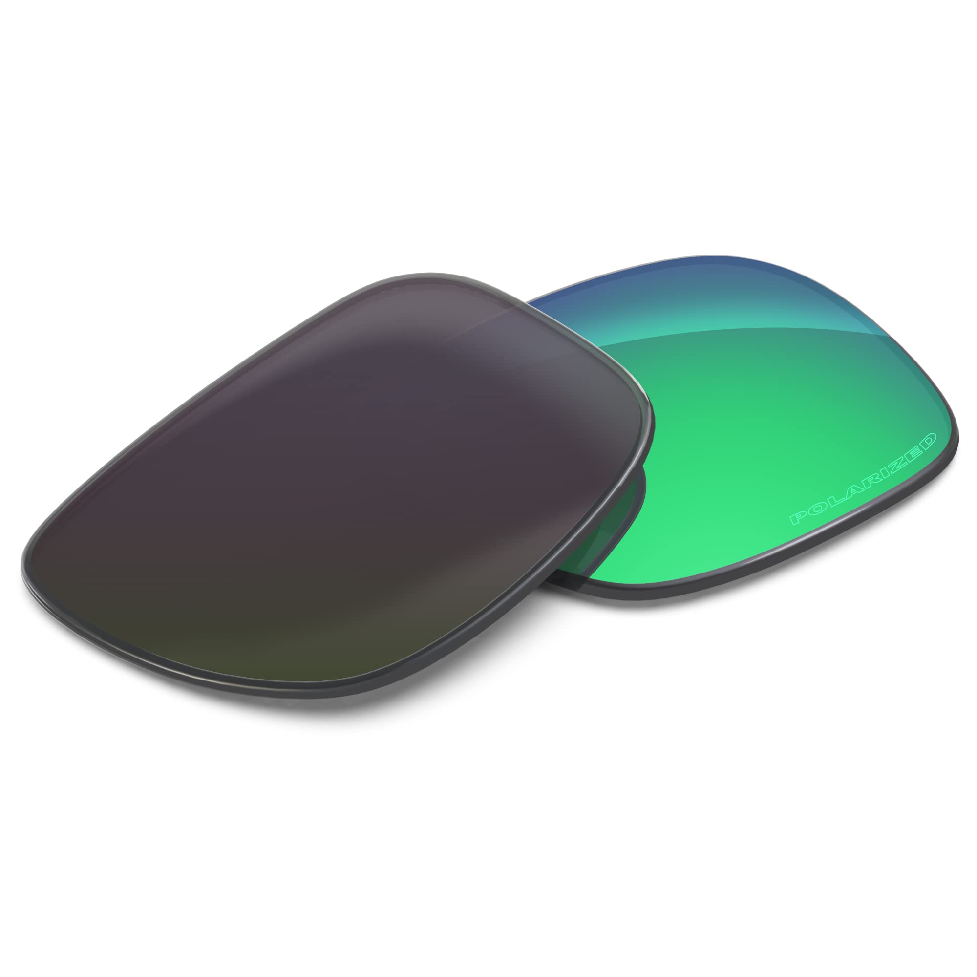 Tintart Performance Replacement Lenses Compatible with Oakley Holbrook XL OO9417 Polarized Etched-Emerald Green