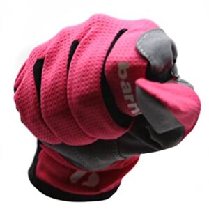 BARNETT NBG-18 Gloves for Rollerski - cross-country - road bike - running - PINK (S)