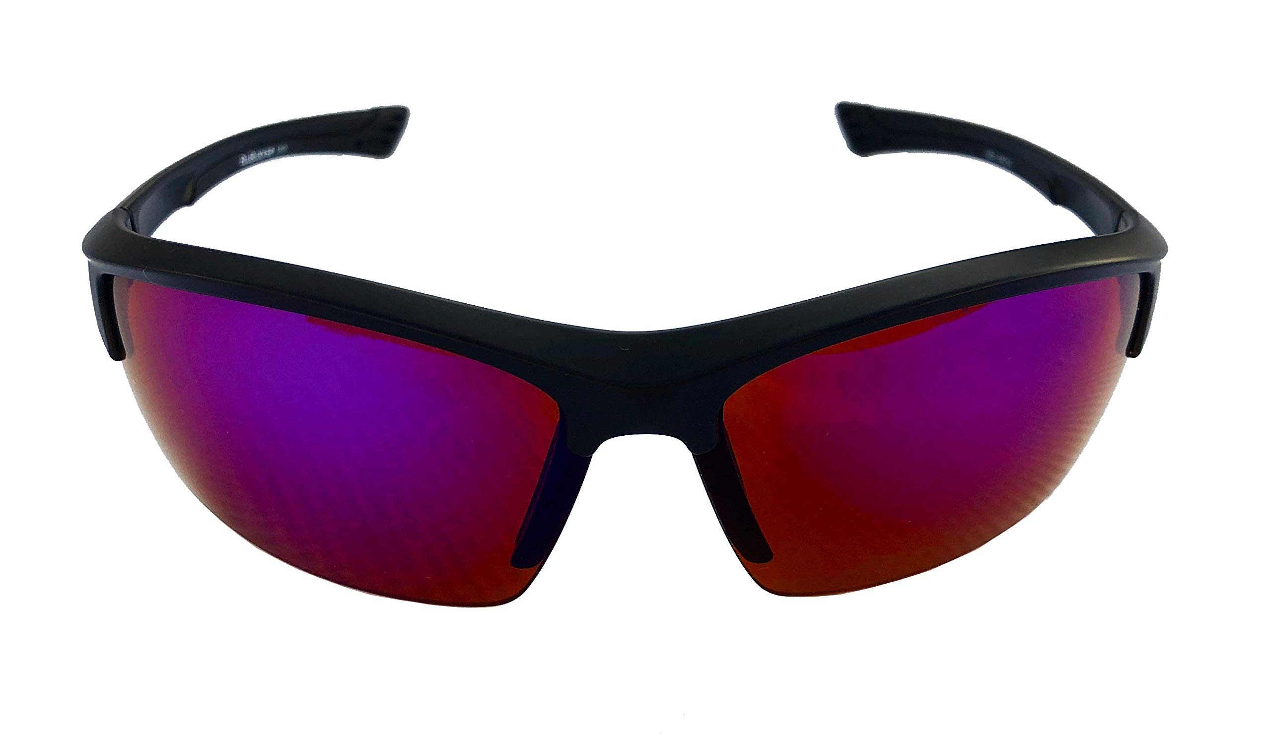 BluBlocker Black Stinger Polarized with Blue Mirror Lens - 4214K