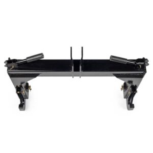 Titan Attachments 3 Point Quick Hitch Adaption to Category 1 Tractors, 3000 LB Lifting Capacity, 27.5" Between Lower Arms, 14.5" ~17.5" Level Adjustment, Black Finish