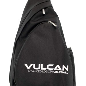 Vulcan Pickleball Sling Bag, Black