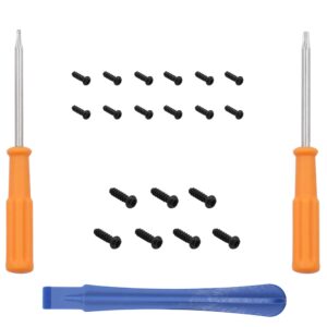 repair screwdrivers kit for xbox one, t6/t8 replacement screws & screwdrivers tool for xbox one controller repair