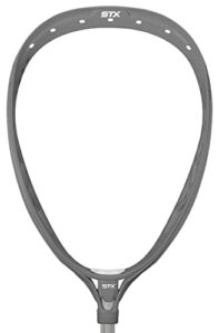 stx lacrosse eclipse 2 unstrung goalie head, grey