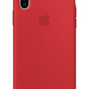 Apple Silicone Case (for iPhone Xs) - (Product) RED