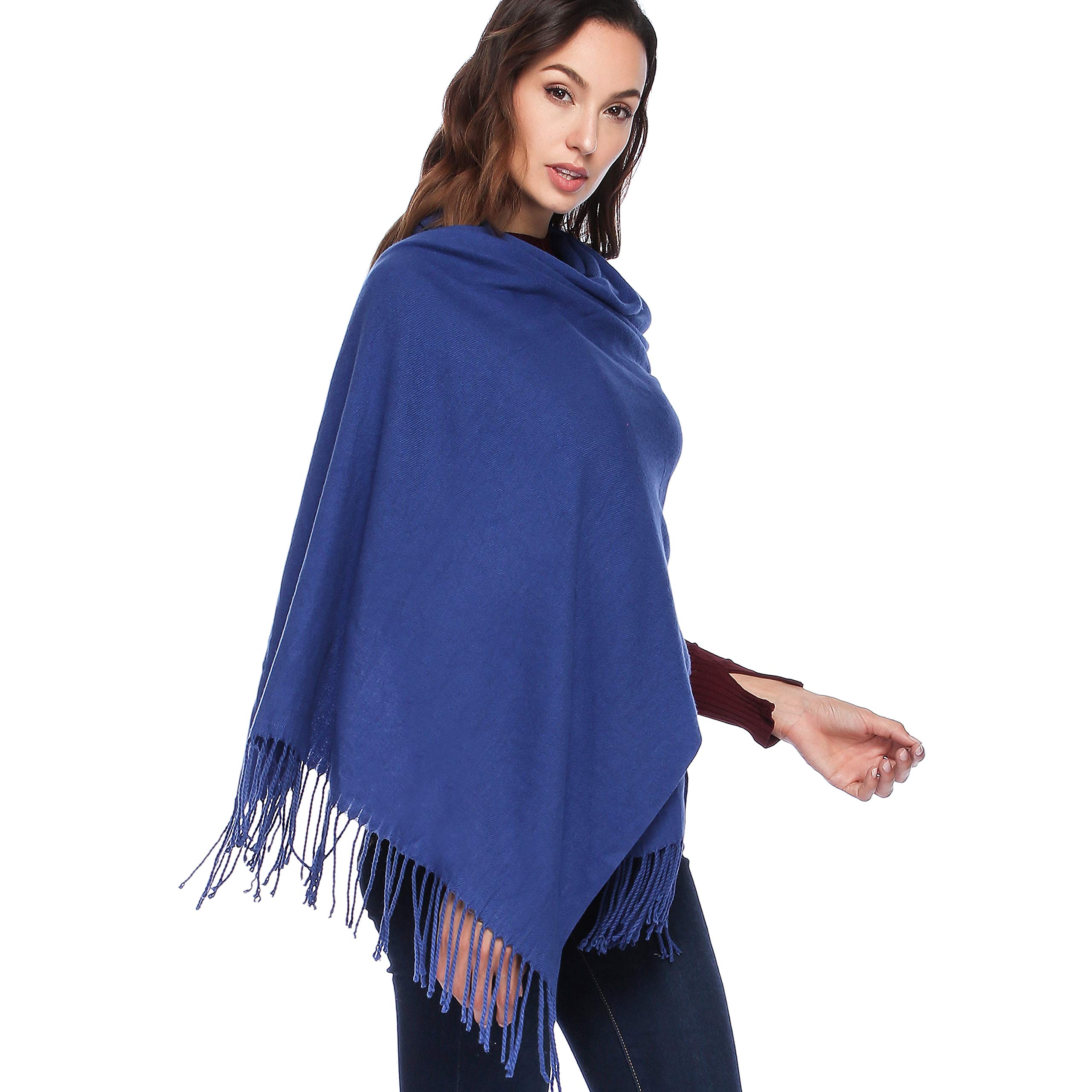 HOYAYO Wool Shawl Wraps - Extra Large Thick Soft Pashmina Scarf