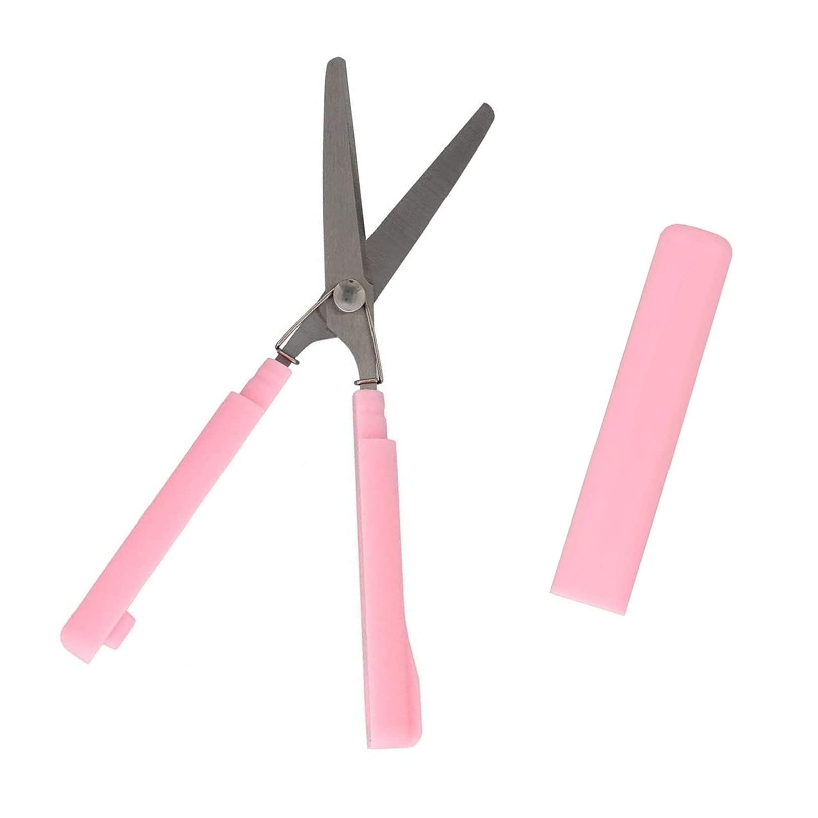 SUN-STAR STICKYLE Scissors (Compact) [Pink x Pink] (Japan Import) S3791882