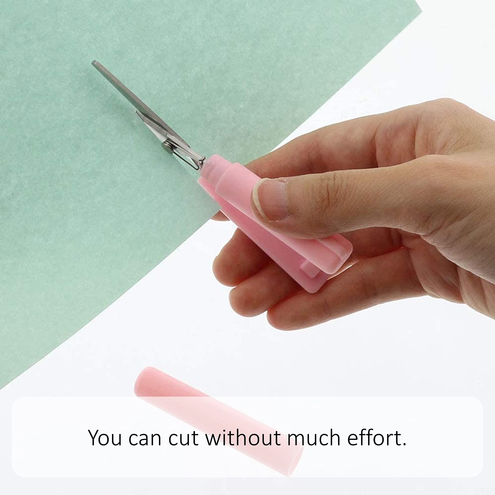 SUN-STAR STICKYLE Scissors (Compact) [Pink x Pink] (Japan Import) S3791882