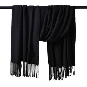 HOYAYO Wool Shawl Wraps - Extra Large Thick Soft Pashmina Scarf