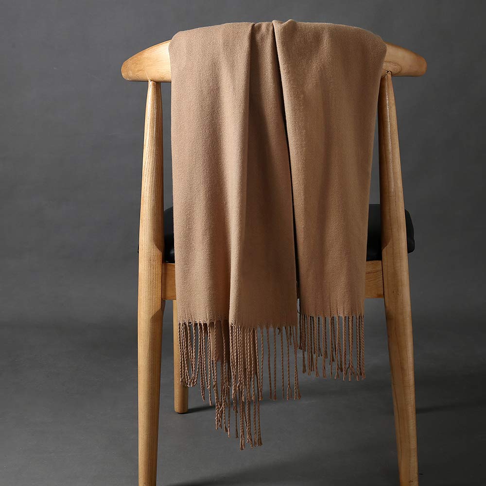 HOYAYO Wool Shawl Wraps - Extra Large Thick Soft Pashmina Scarf