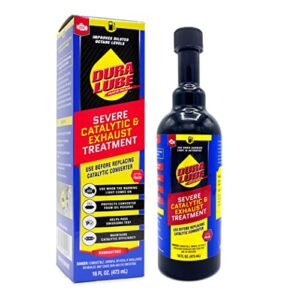 dura lube severe catalytic and exhaust treatment cleaner fuel additive, 16 fl. oz., (pn: hl-402409 pdq3)