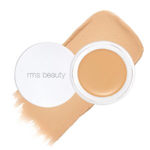 rms beauty “un” cover-up concealer - organic cream concealer & foundation, hydrating face makeup for healthy looking skin - no.22.5 (0.2 ounce)